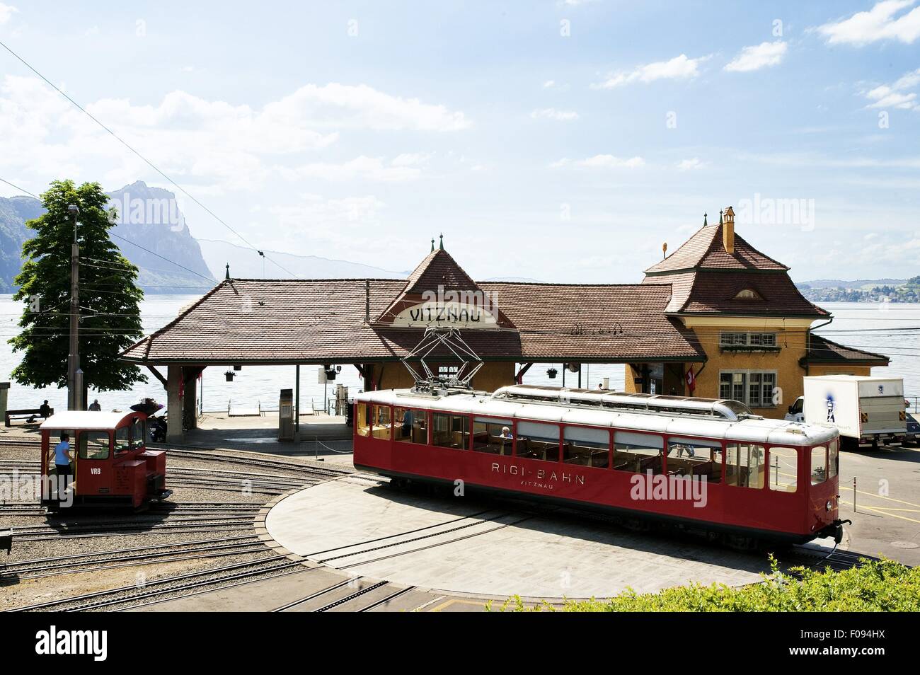 Vitznau Rigi Bahn Stockfotos und -bilder Kaufen - Alamy