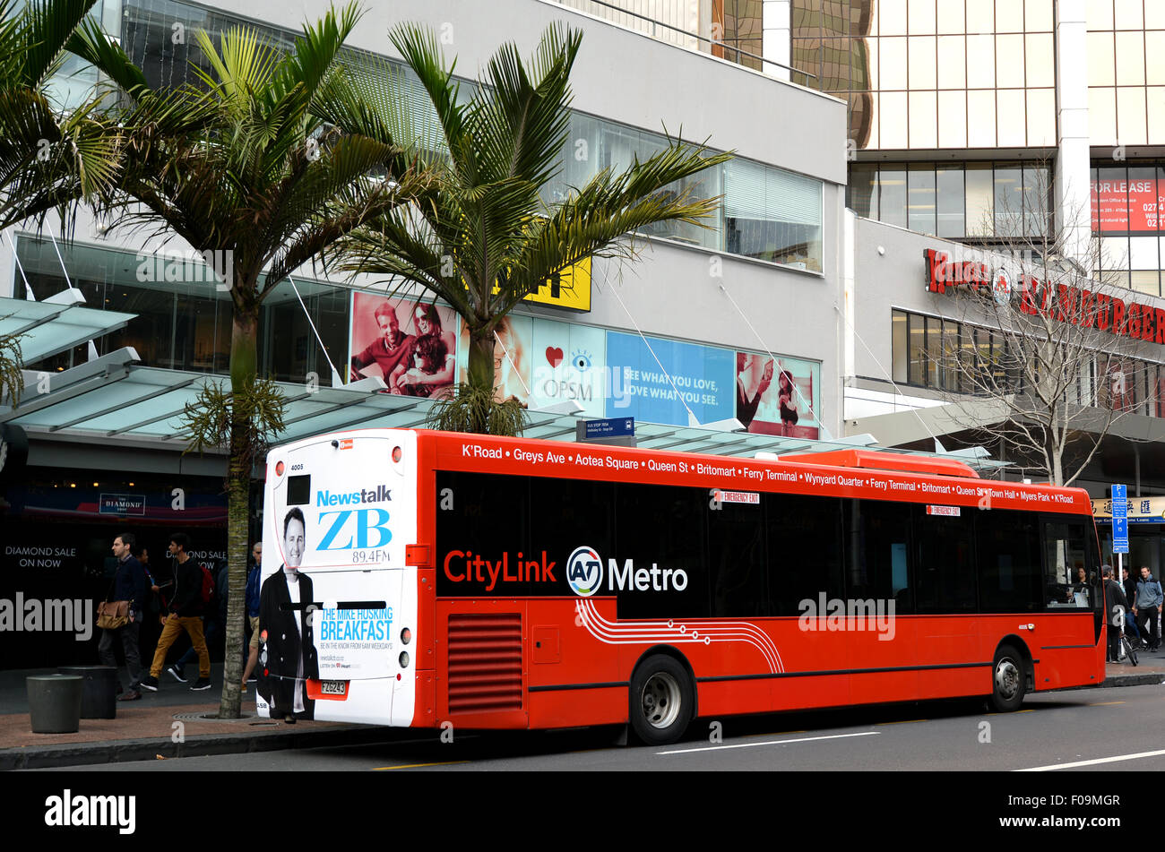 Auckland Bus Stockfotos und -bilder Kaufen - Alamy