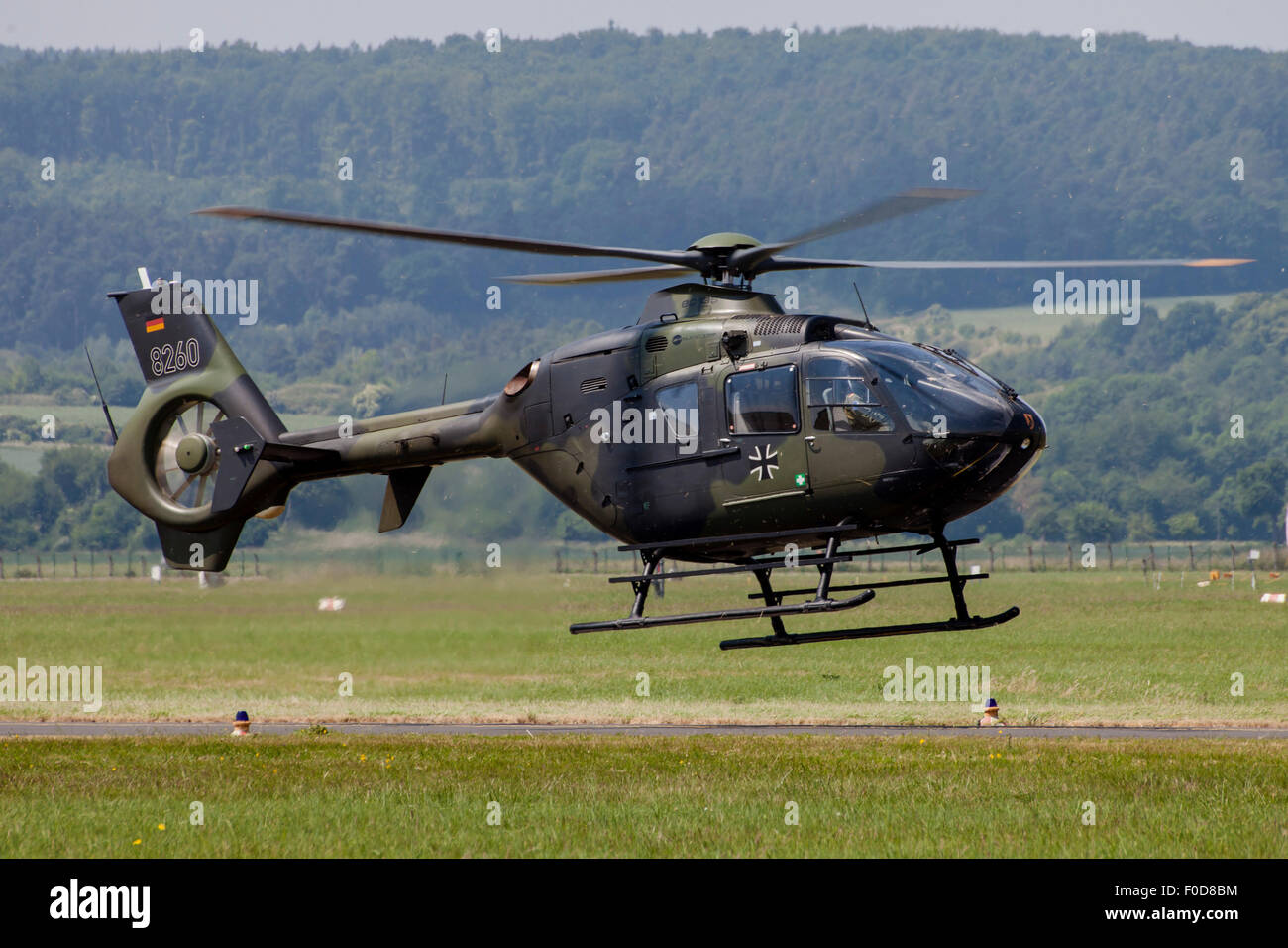 Eurocopter EC635 Training der Vorbereitung in Fritzlar Air Base, Deutschland Land Deutschland ...