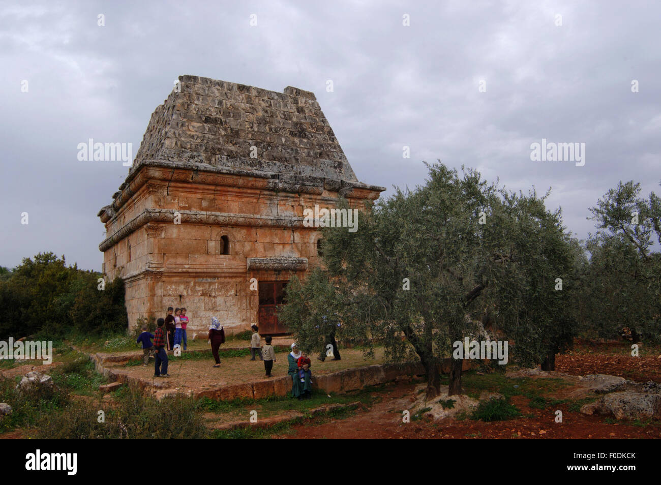 Pyramide-Gräber in Al Bara Provinz Idlib Syrien Stockfotografie - Alamy
