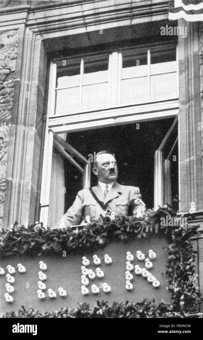 Hitler am fenster 1933 -Fotos und -Bildmaterial in hoher Auflösung – Alamy