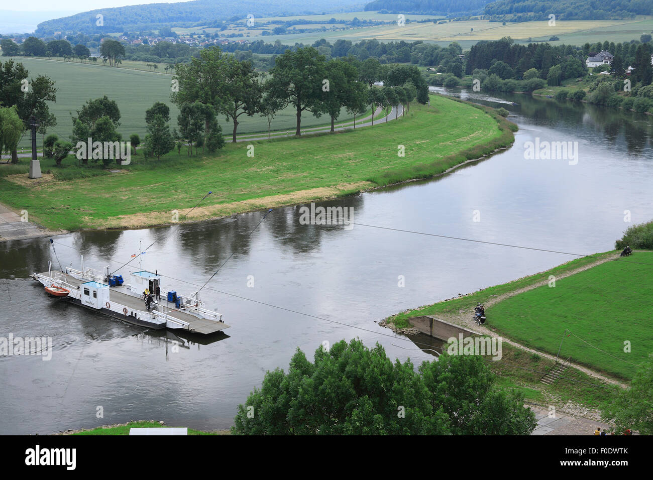 The weser at polle -Fotos und -Bildmaterial in hoher Auflösung – Alamy