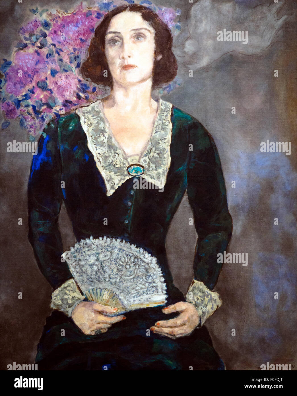 Marc Chagall (Minsk 1887 - Saint Paul de Vence 1985) Bella in Grün ...