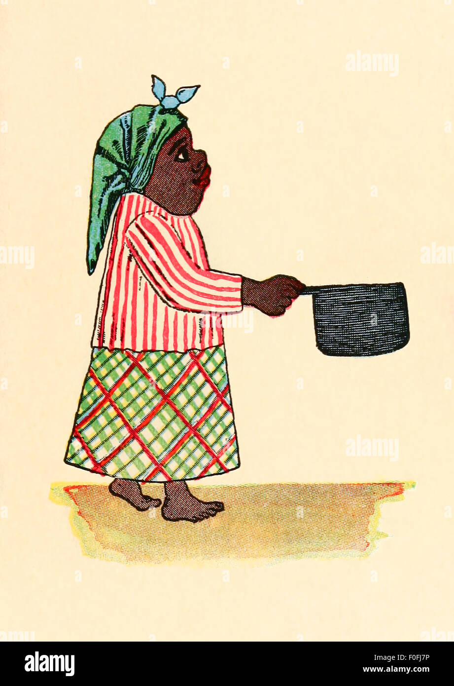 "Seine Mutter hieß Black Mumbo". Bild aus "The Story of Little Black ...