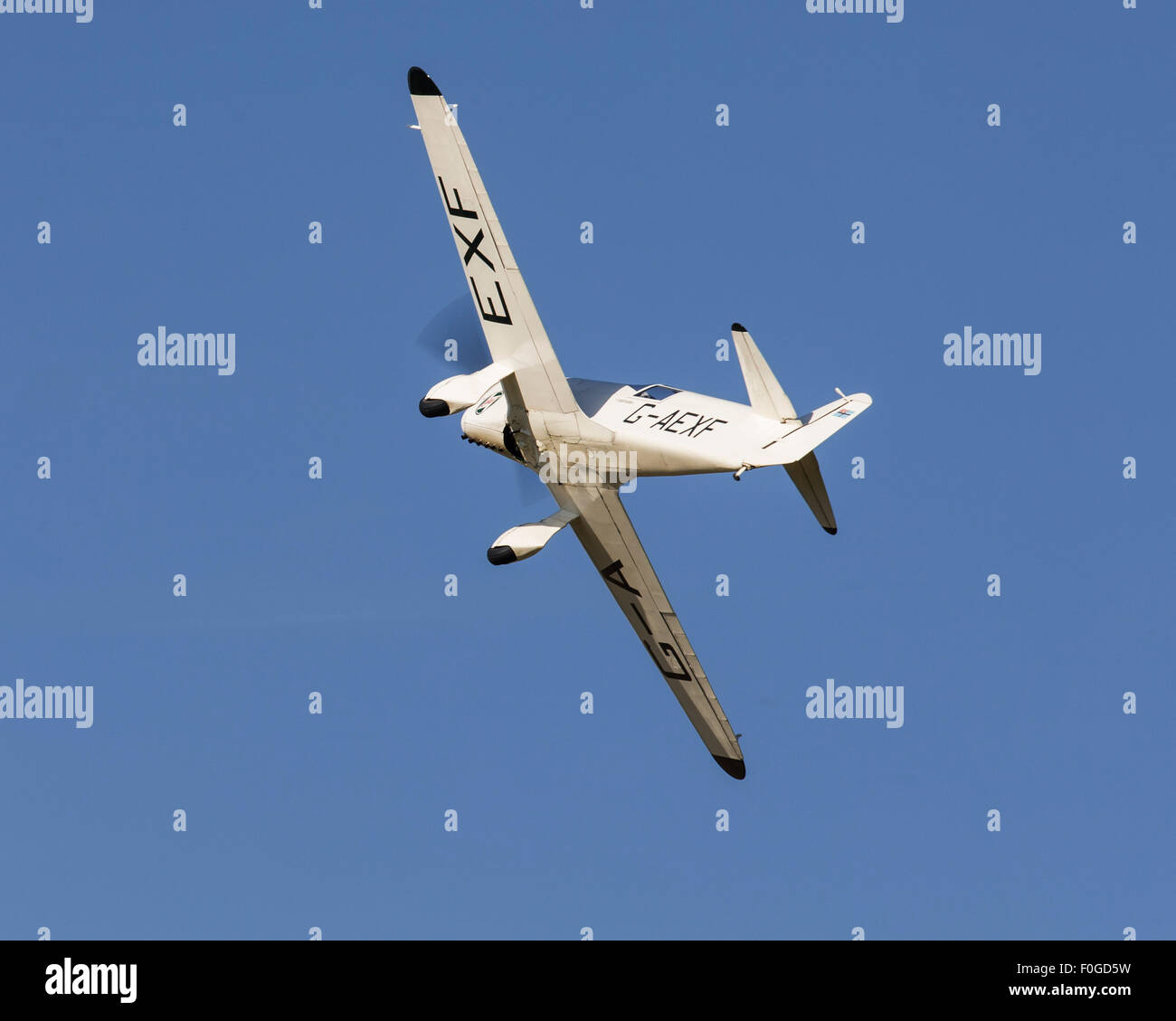 Percival Mew Gull G-AEXF, ein Flugzeug der British Racing von den ...