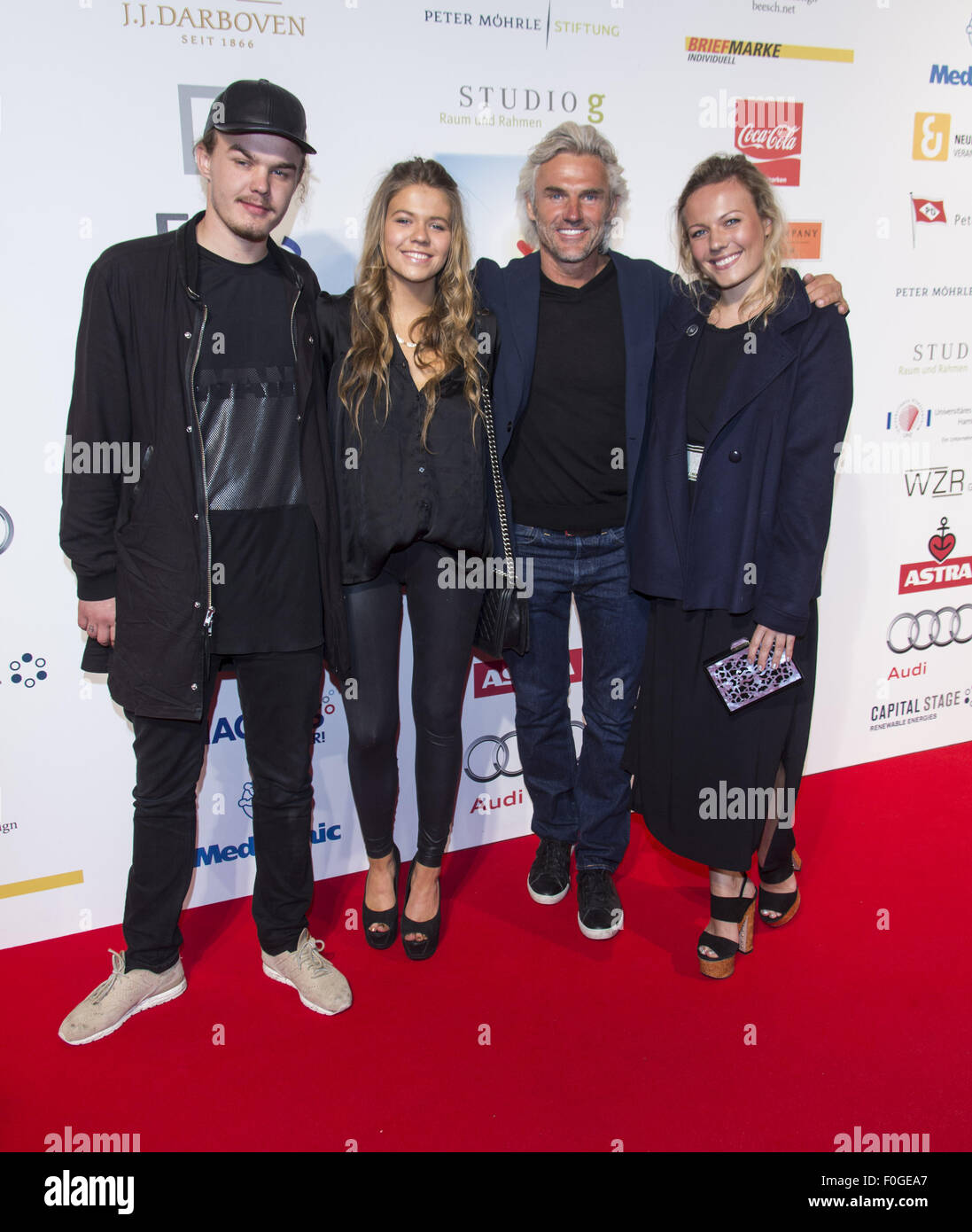 Prominente, die Teilnahme an der Charity-Gala "Das Herz Im Zentrum" im ...