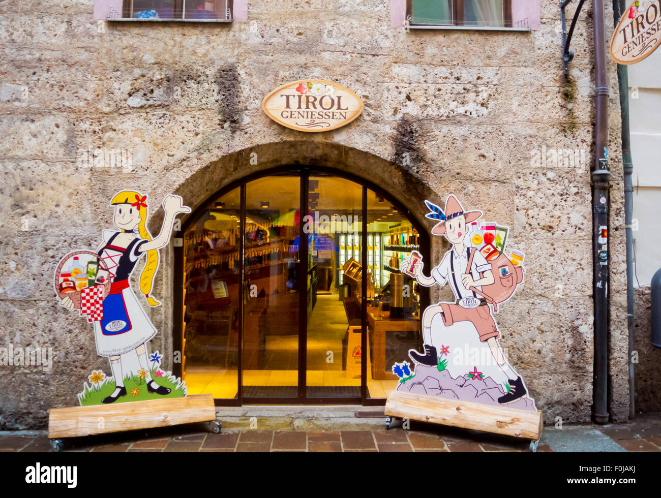 Shopping Innsbruck Stockfotos und -bilder Kaufen - Alamy