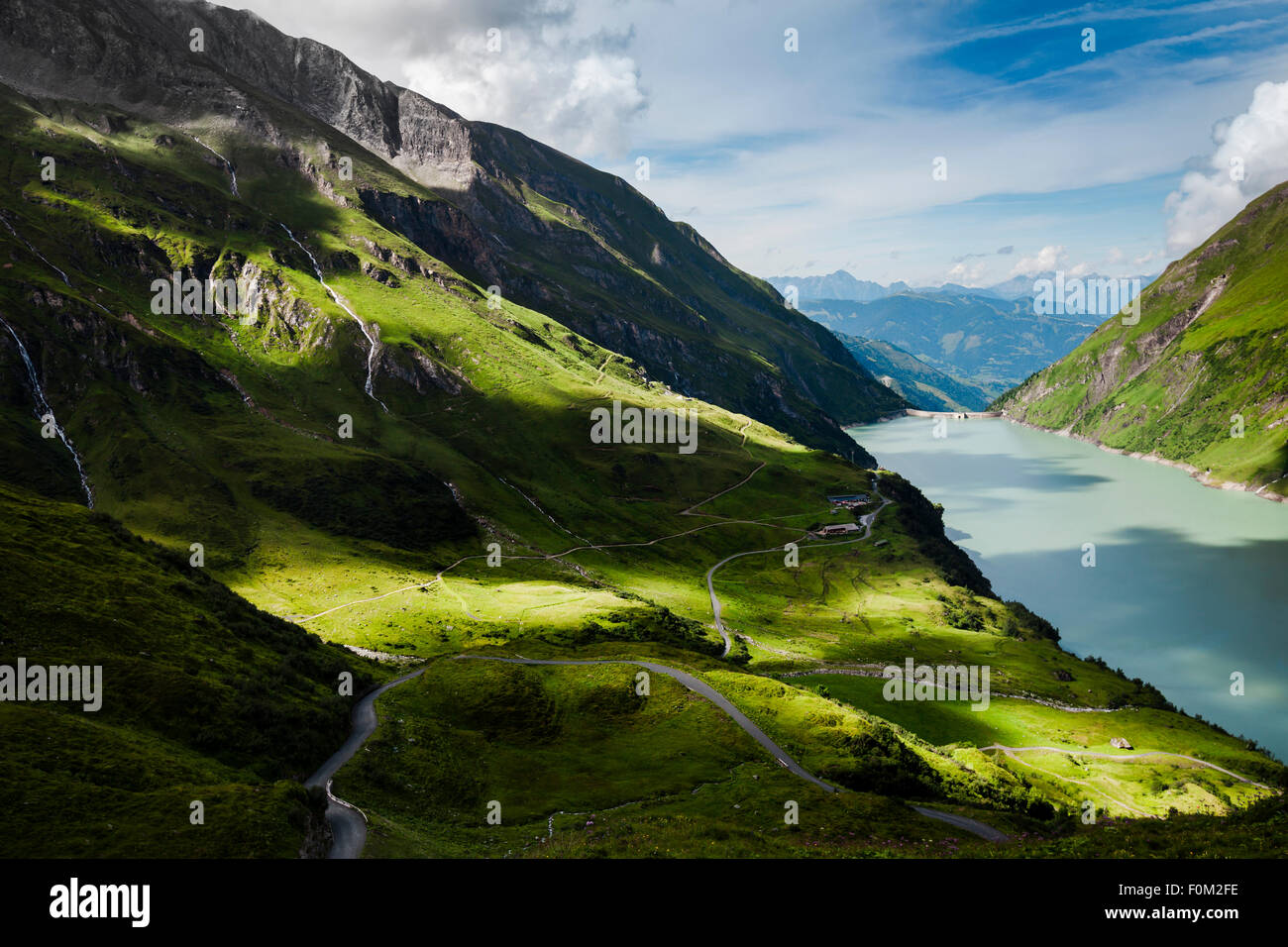 Stausee Wasserfallboden, Kaprun, Österreich Stockfotografie - Alamy
