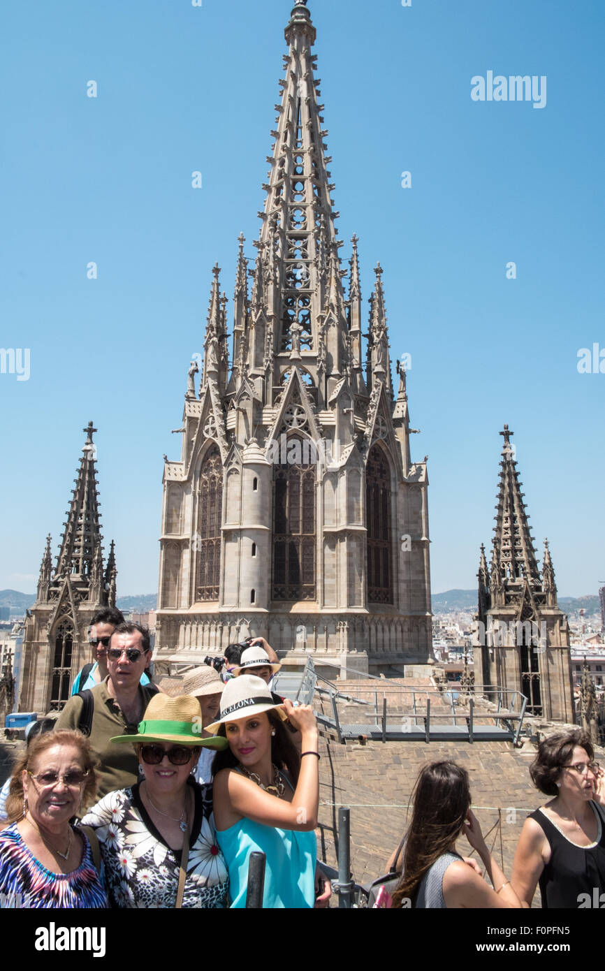 Barri Gã²tic Barcelona Spanien