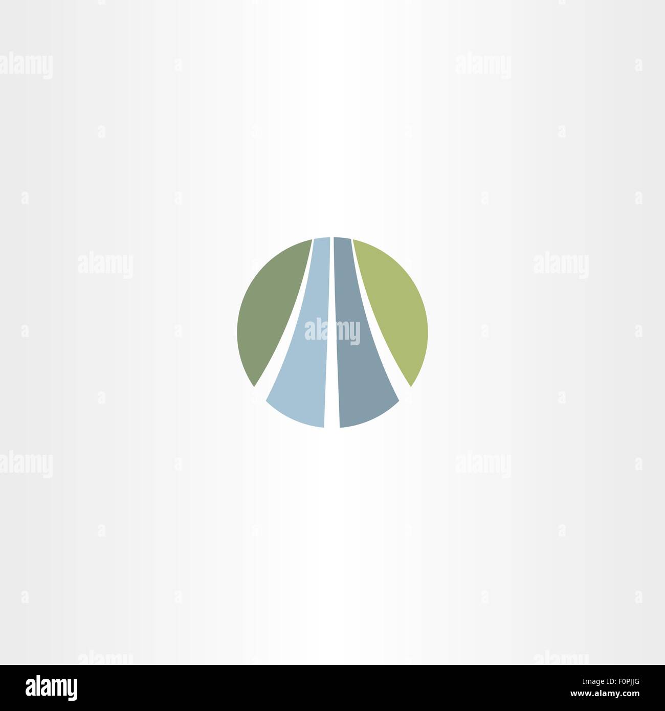 Vektor Symbol Auto Straße Symbol Autobahn logo Stock-Vektorgrafik - Alamy