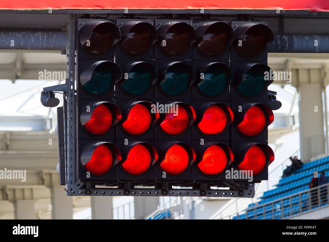 Formula one race start lights -Fotos und -Bildmaterial in hoher ...