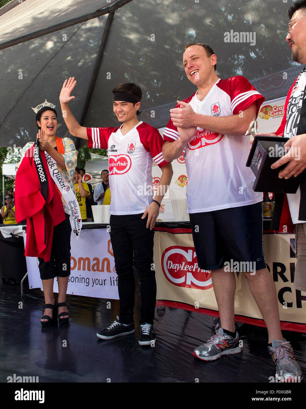 Los Angeles, Kalifornien, USA. 22. August 2015. MATT STONIE, der Nummer ...