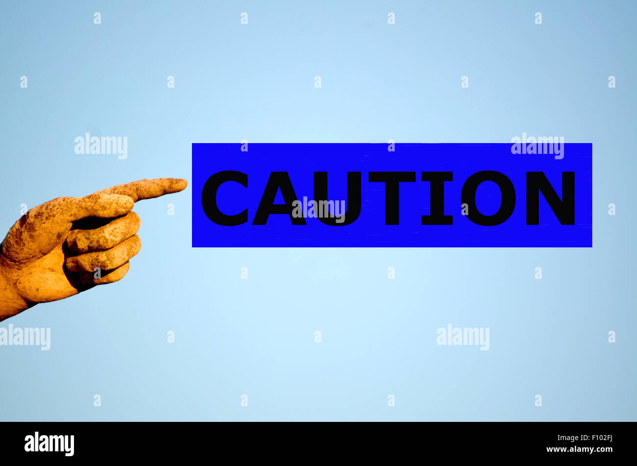 Caution label -Fotos und -Bildmaterial in hoher Auflösung – Alamy