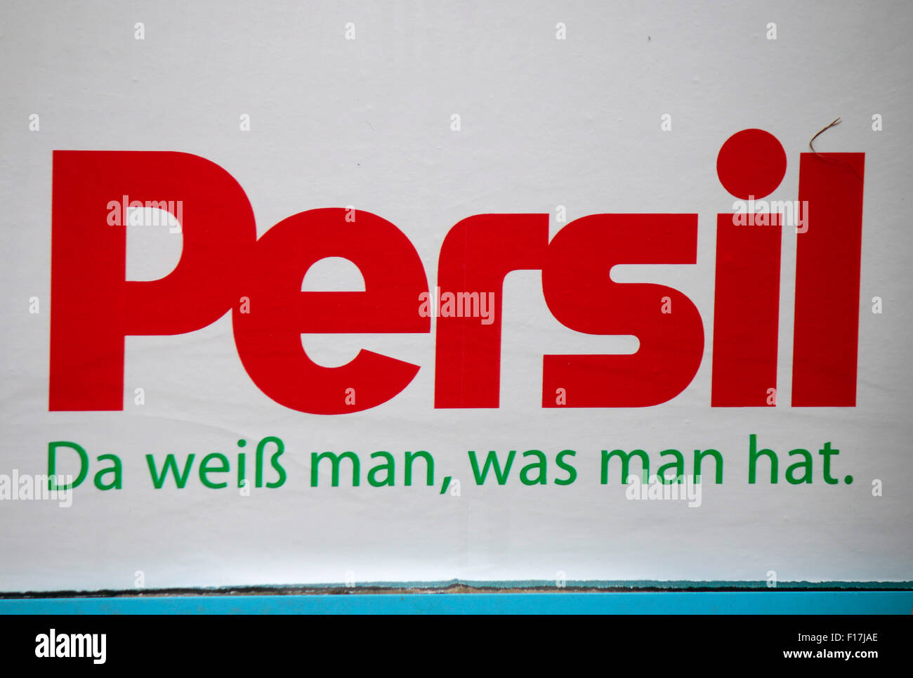 Persil logo -Fotos und -Bildmaterial in hoher Auflösung – Alamy