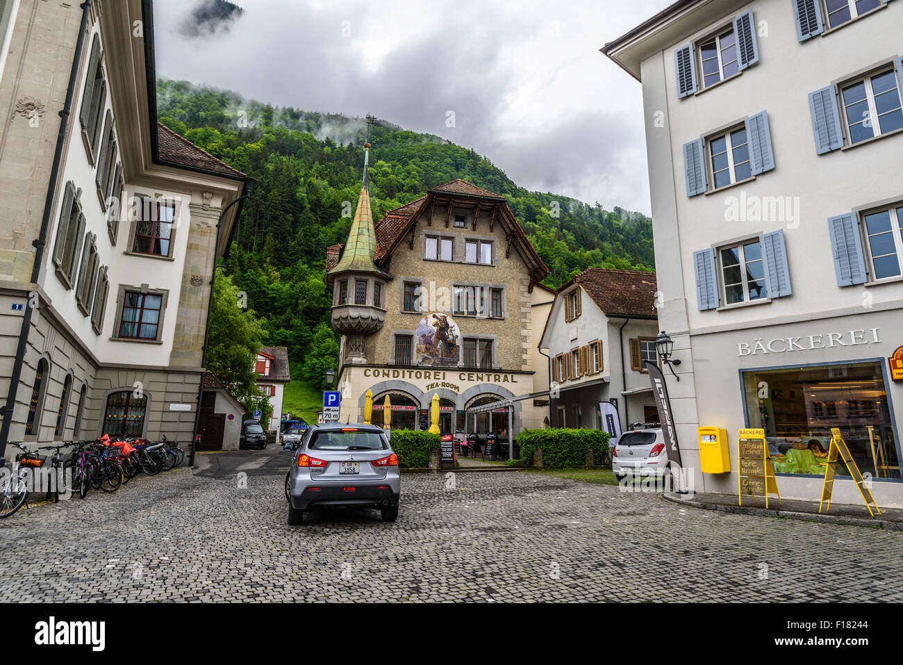 Ansichten rund um Altdorf, Heimat von William Tell, Schweiz ...