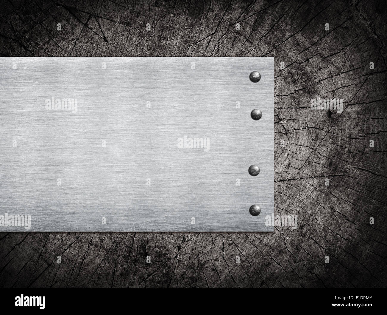 Braun geknackt Querschnitt der Baum Stamm und stumpf Textur ...