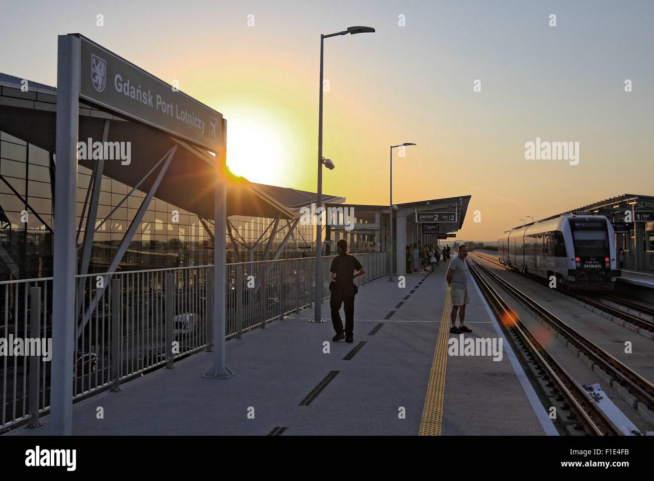Danzig, Polen 1. September 2015 erste Tag des Dienens PKM - Pommerschen ...