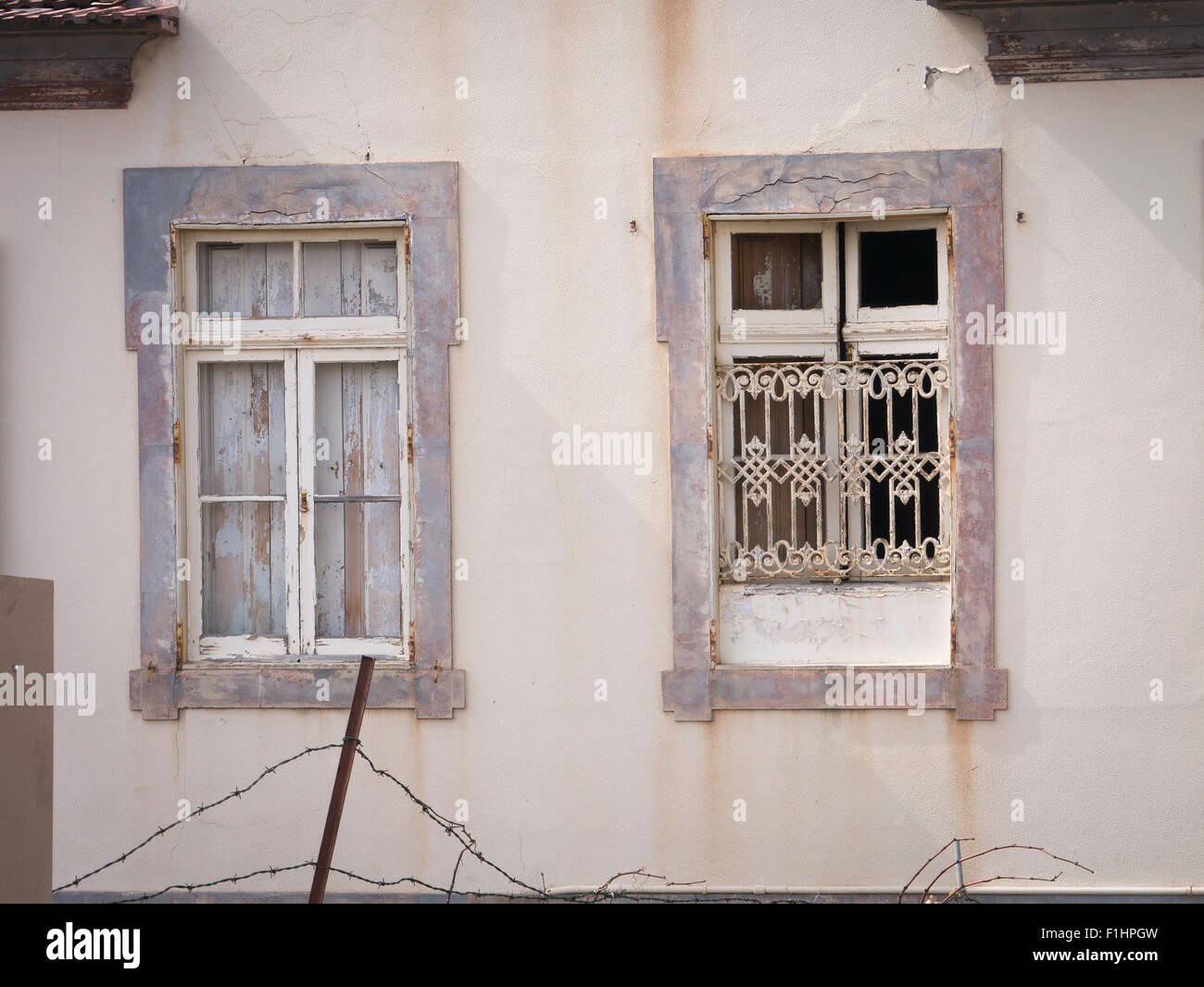Traditionelle Windows Funchal Altstadt, Madeira, Portugal ...