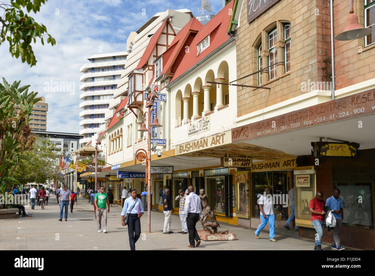 Unabhängigkeit Avenue, Windhoek (Windhuk), Khomas Region Republik ...
