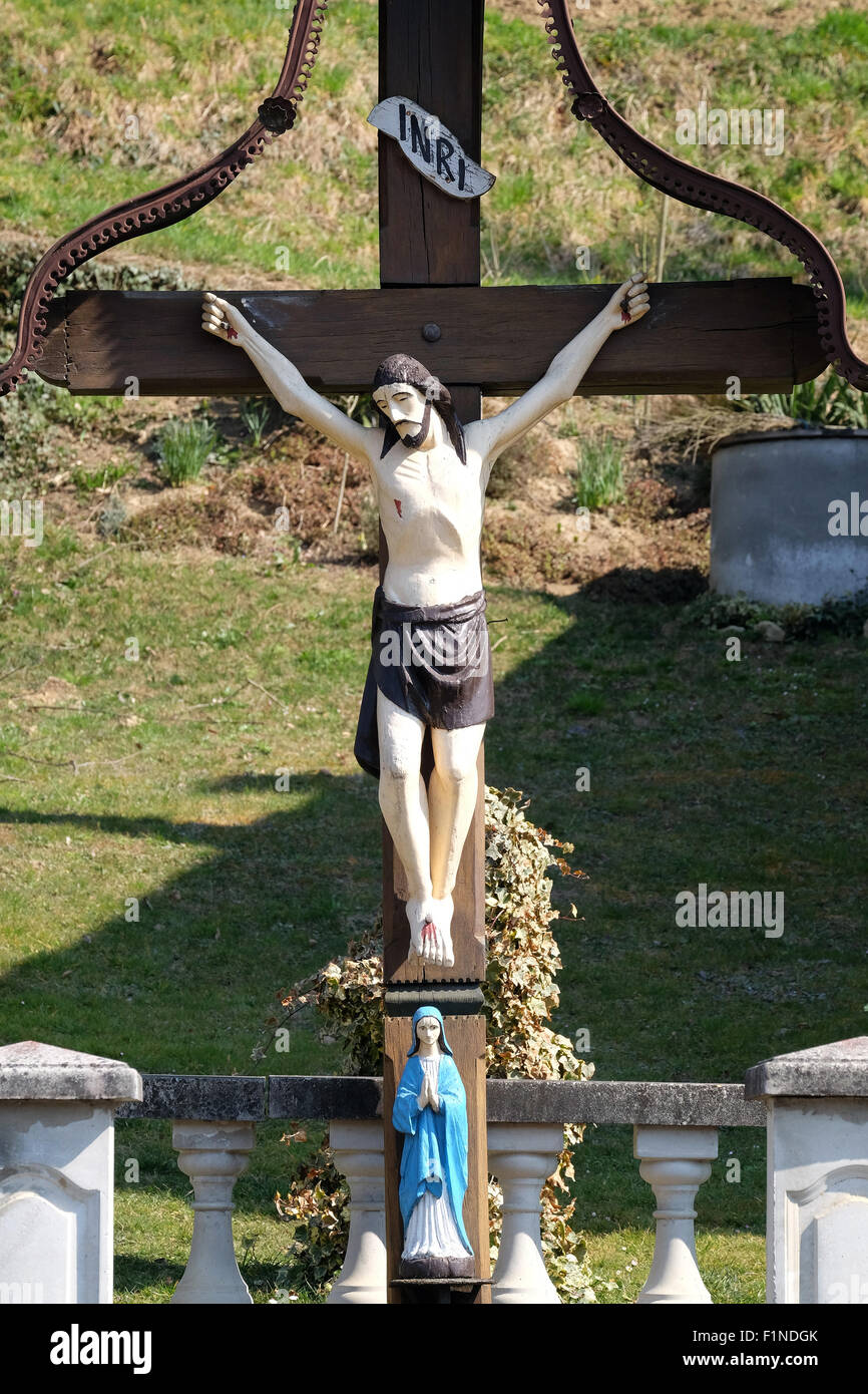 Kreuzigung. Jesus am Kreuz Stockfotografie - Alamy
