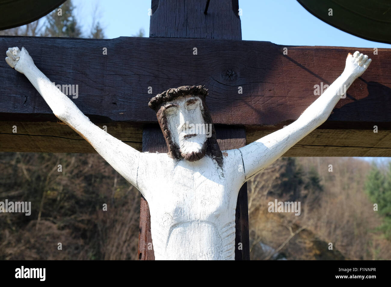 Statue jesus christ crucifixion on -Fotos und -Bildmaterial in hoher Auflösung – Alamy