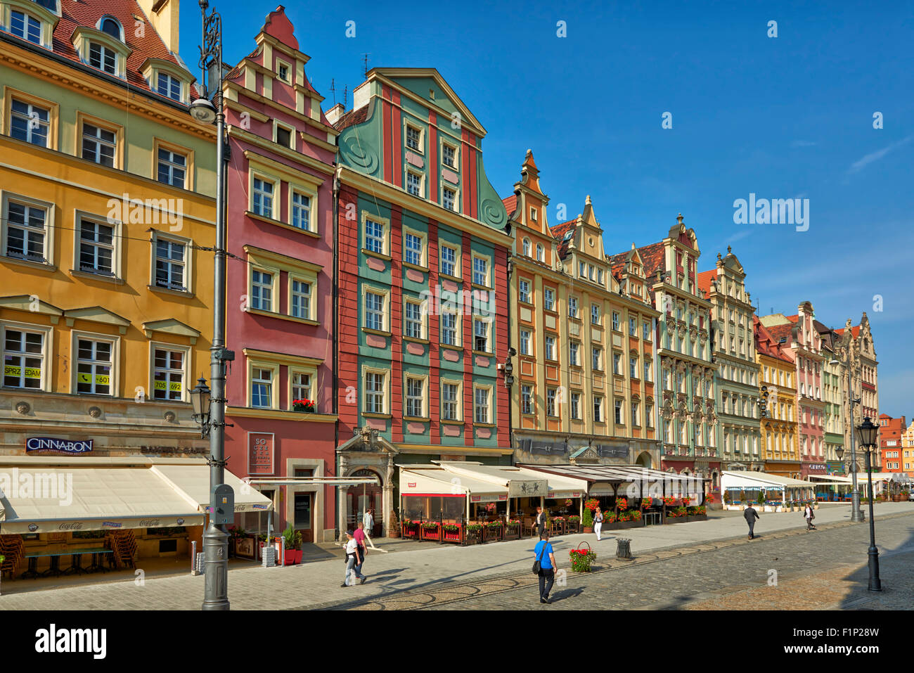 Marktplatz oder Ryneck von Breslau, Niederschlesien, Polen, Europa ...