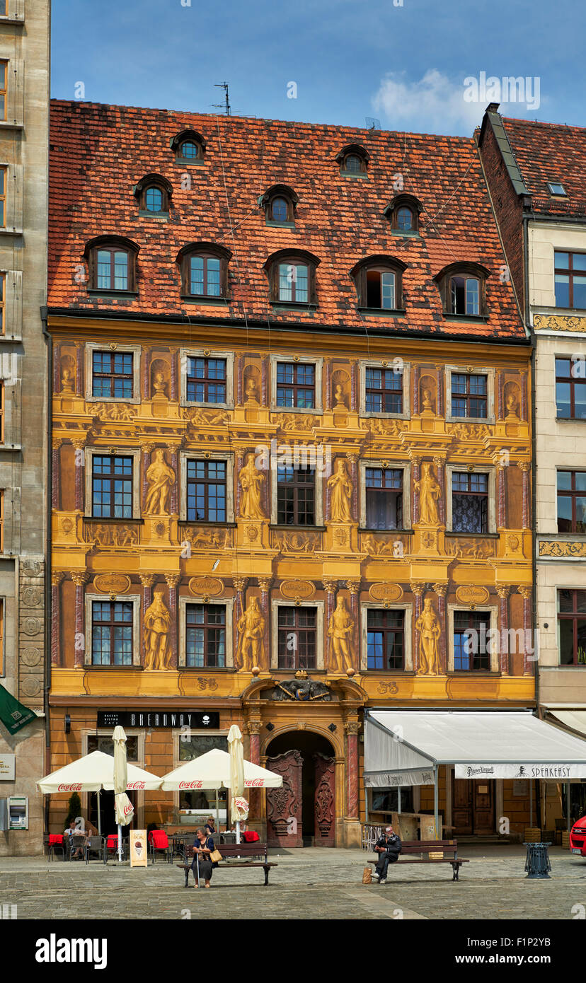 Historischen Renaissance-Wohnhaus "unter den sieben Kurfürsten", Market ...