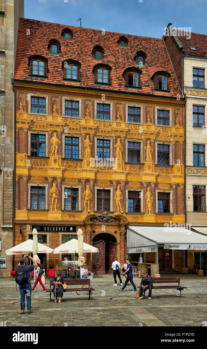 Historischen Renaissance-Wohnhaus "unter den sieben Kurfürsten", Market ...
