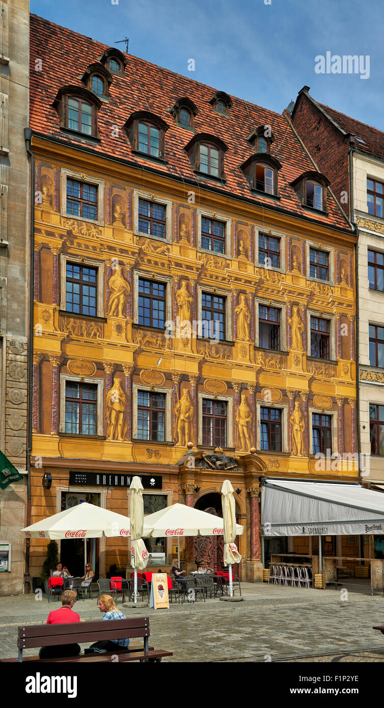 Historischen Renaissance-Wohnhaus "unter den sieben Kurfürsten", Market ...