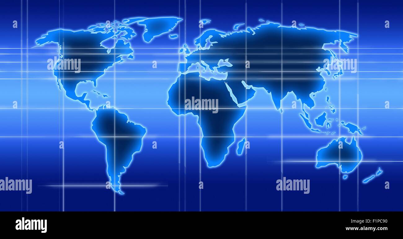 Weltzeitzonen karte -Fotos und -Bildmaterial in hoher Auflösung – Alamy