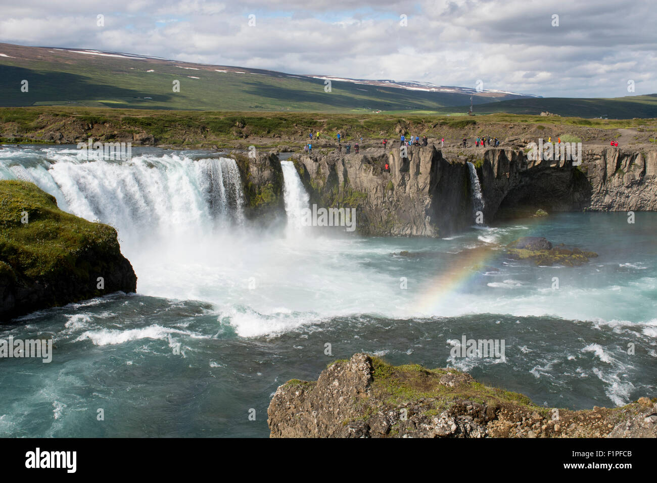 Island, Mývatn District of die Ring Road, Nordost-Region ...