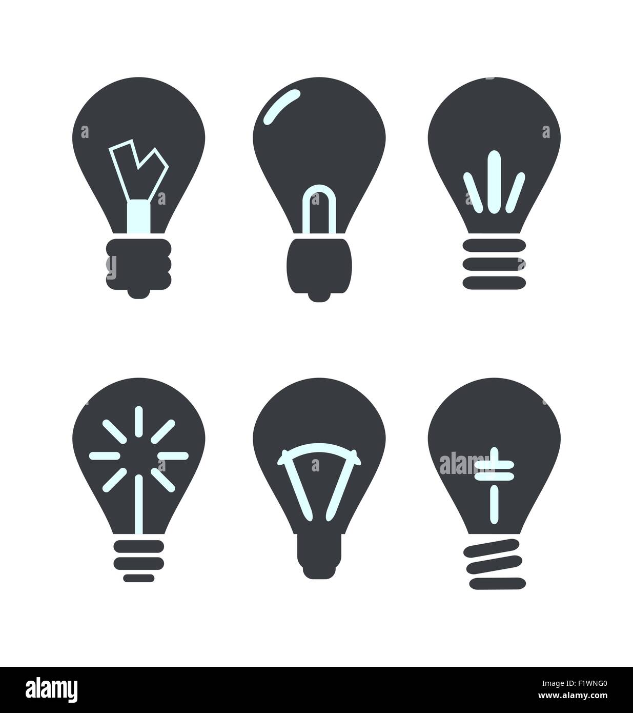 Symbol-Prozess der Generierung von Ideen zur Problemlösung, Geburt der ...