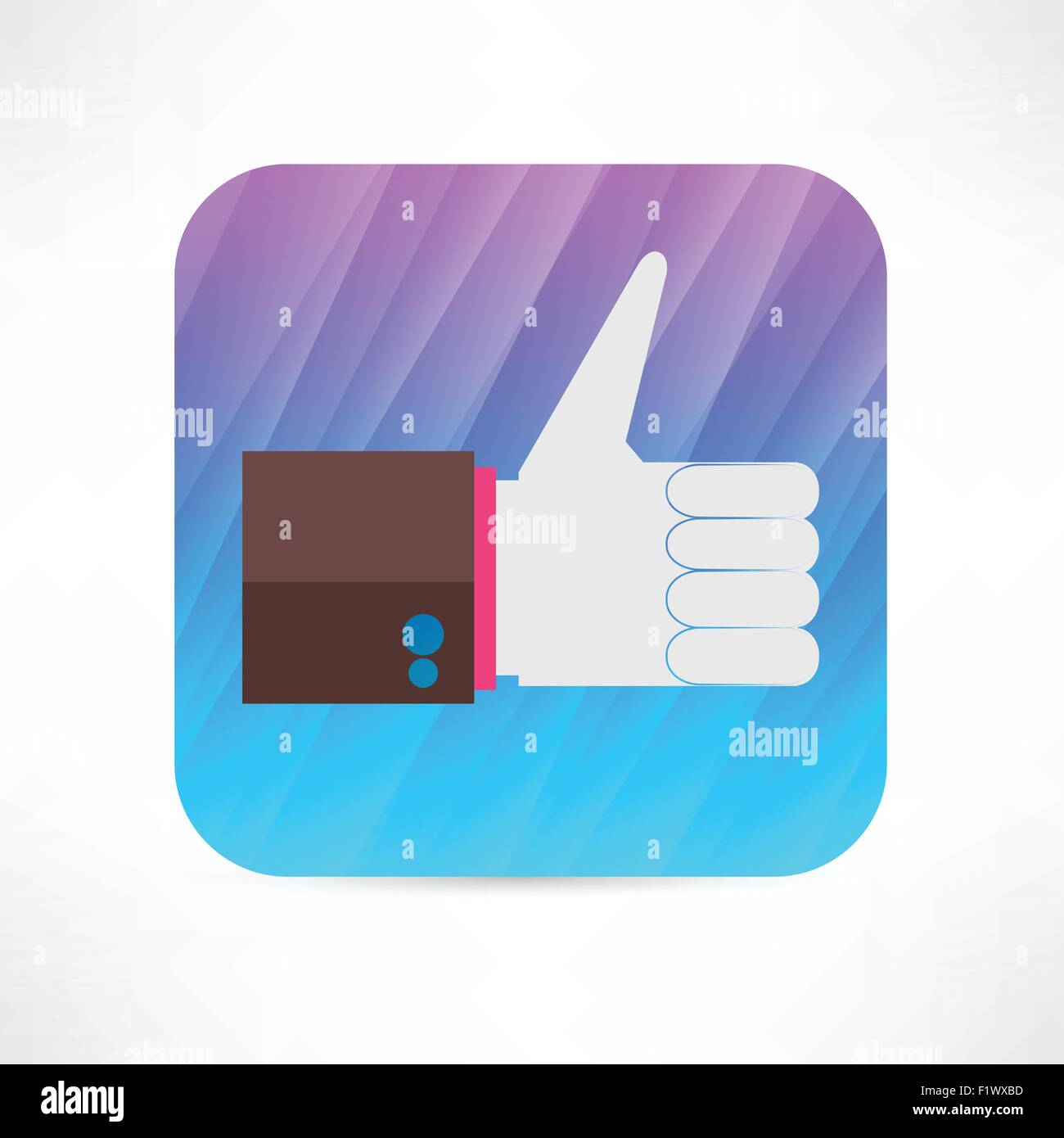 Daumen hoch Symbol Stock-Vektorgrafik - Alamy