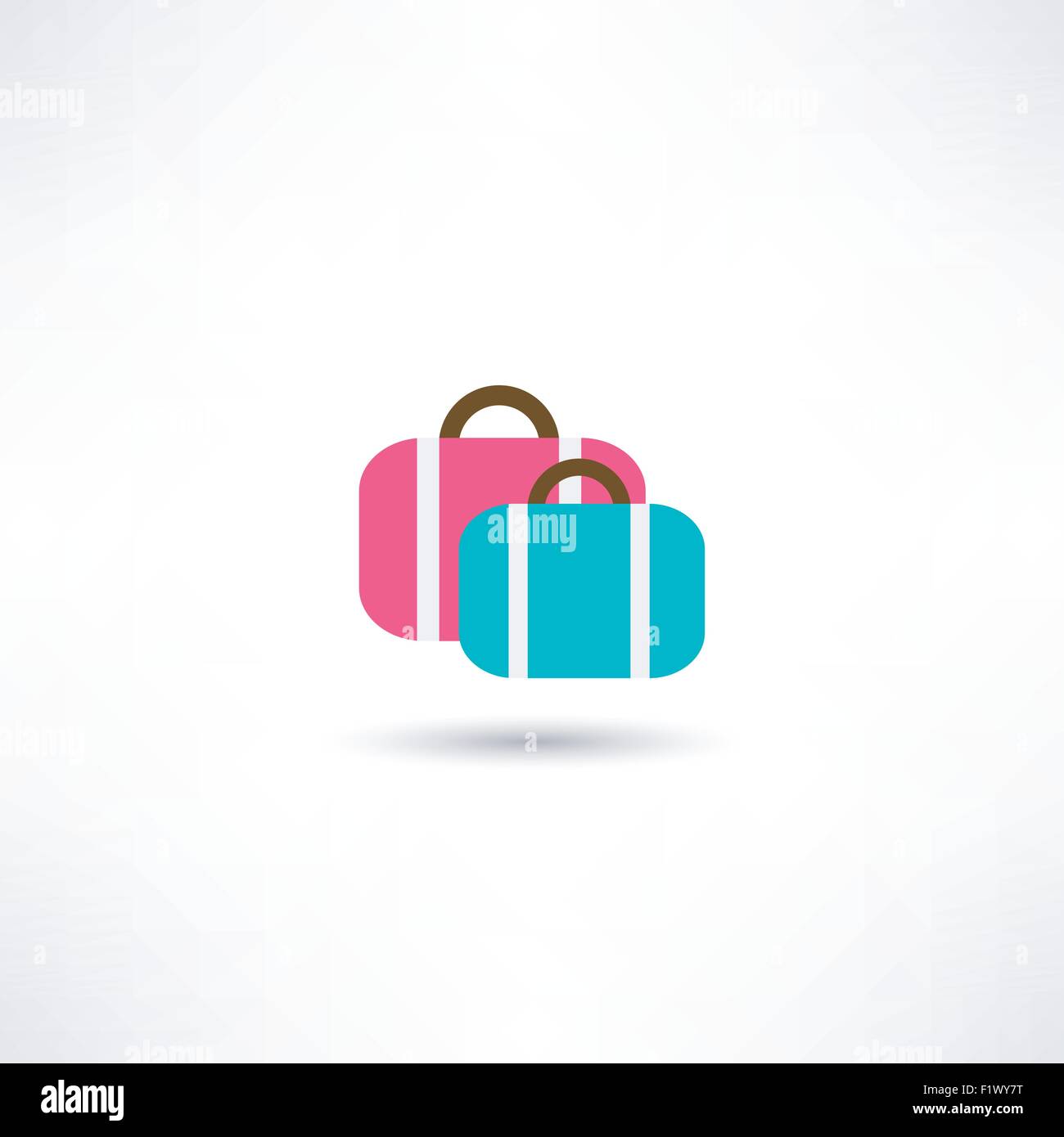 Suitcases icon Stockfotos und -bilder Kaufen - Alamy