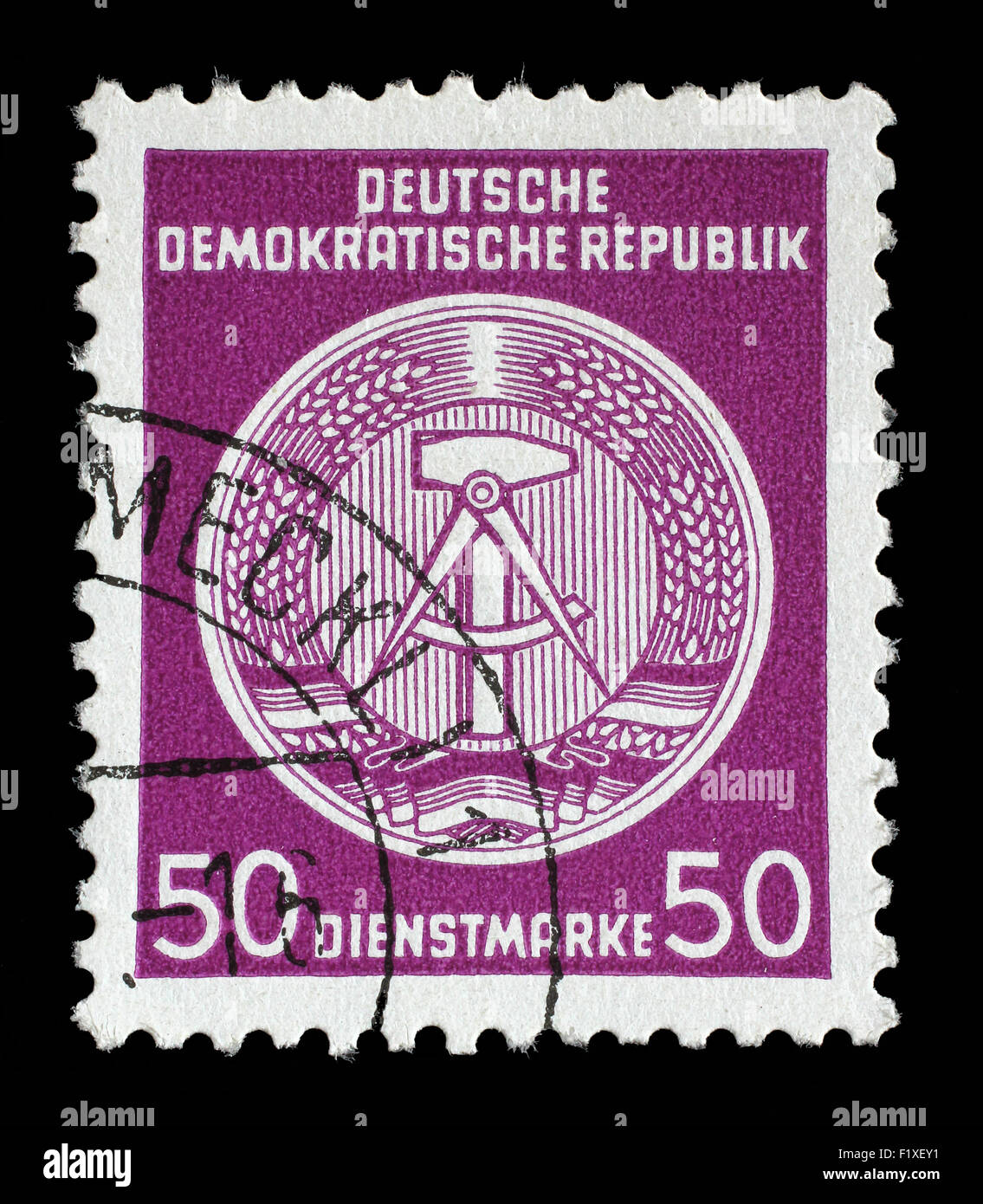 Briefmarke gedruckt in DDR (Deutsche Demokratische Republik - DDR ...