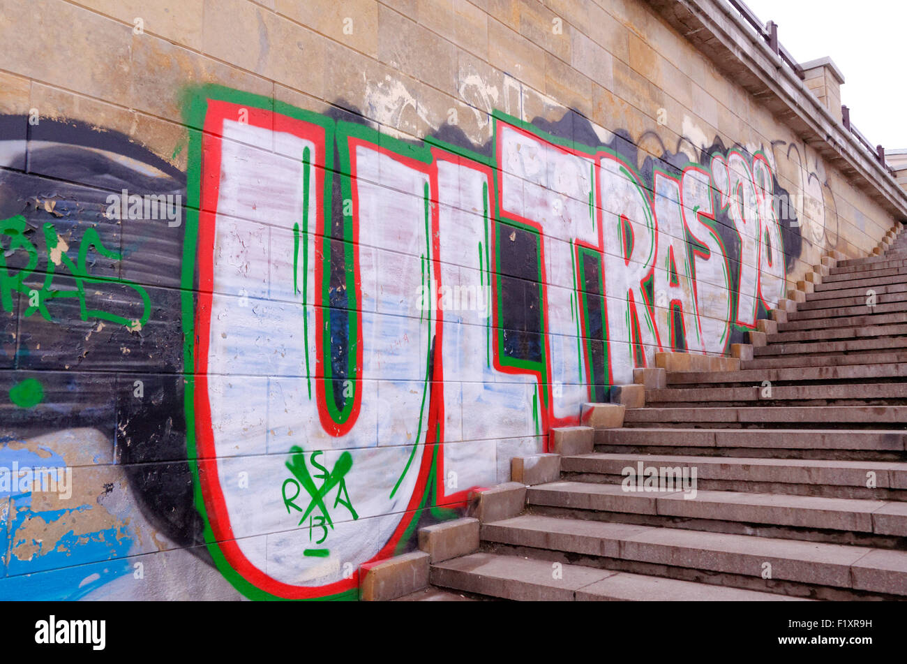 Ultras graffiti -Fotos und -Bildmaterial in hoher Auflösung – Alamy