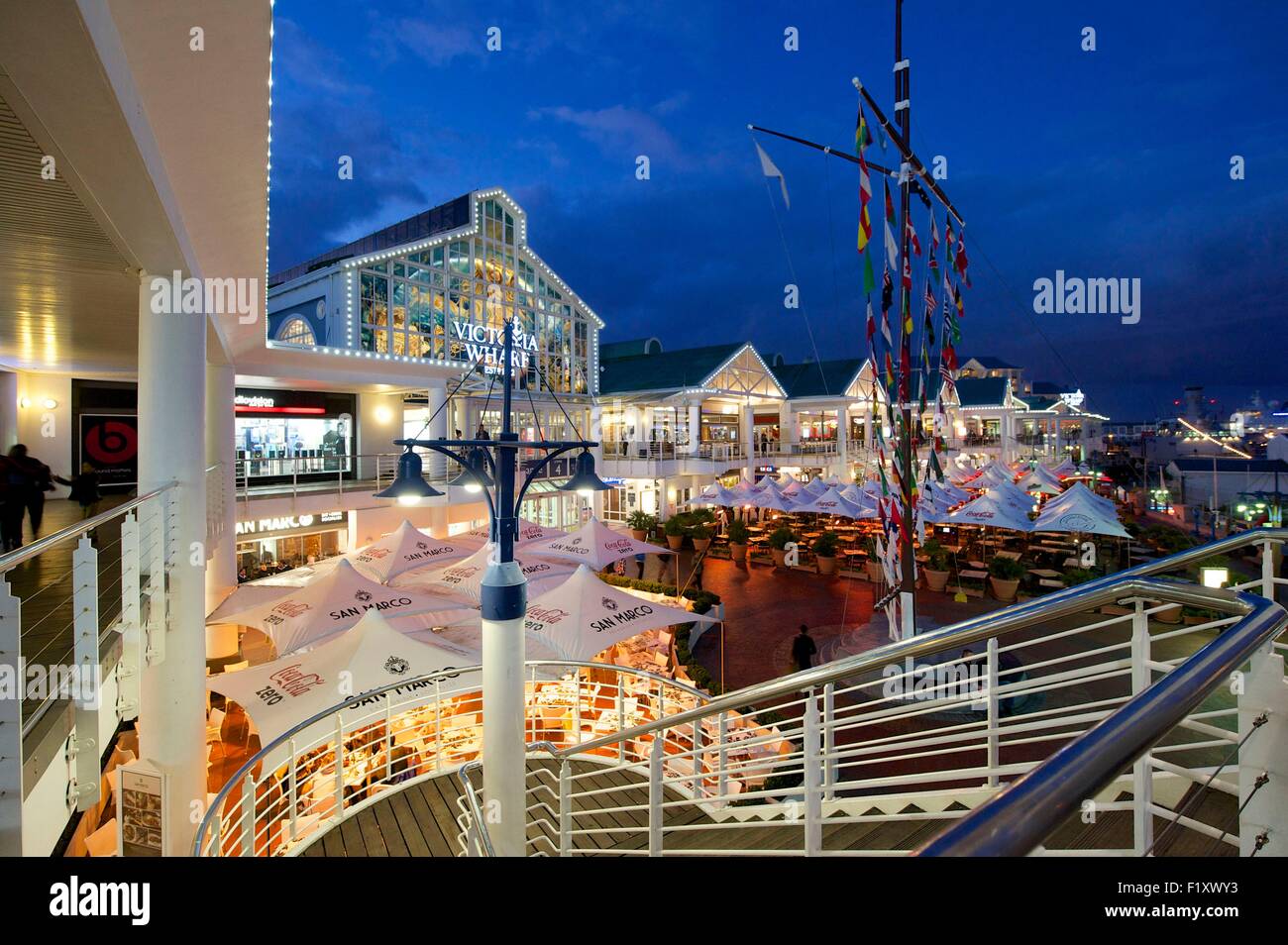 Victoria und Alfred Waterfront Einkaufszentrum Stockfotos und -bilder ...