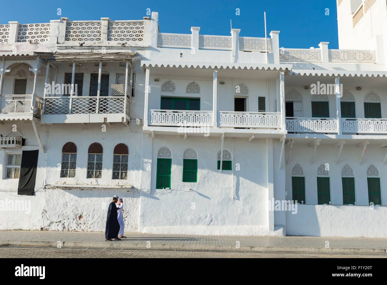 Muscat Oman Balcony Stockfotos und -bilder Kaufen - Alamy