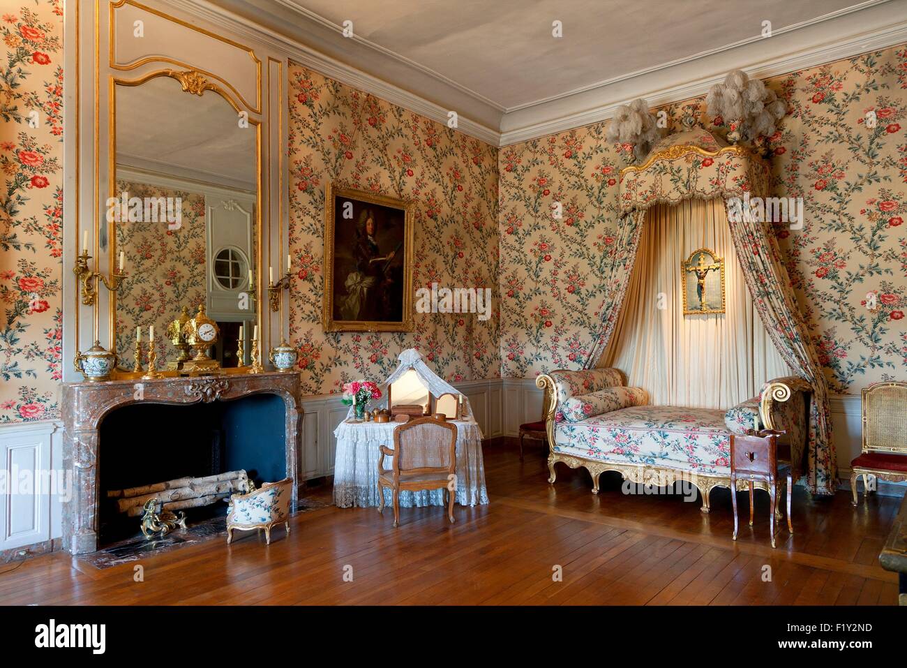 Bedroom of louis xiv -Fotos und -Bildmaterial in hoher Auflösung – Alamy
