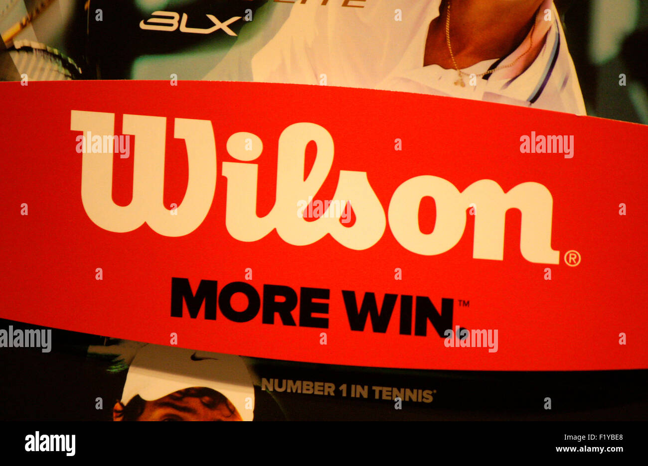 Wilson emblem -Fotos und -Bildmaterial in hoher Auflösung – Alamy