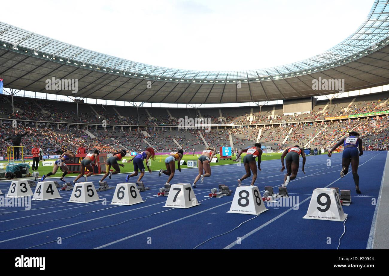 100 m sprint der frauen -Fotos und -Bildmaterial in hoher Auflösung – Alamy