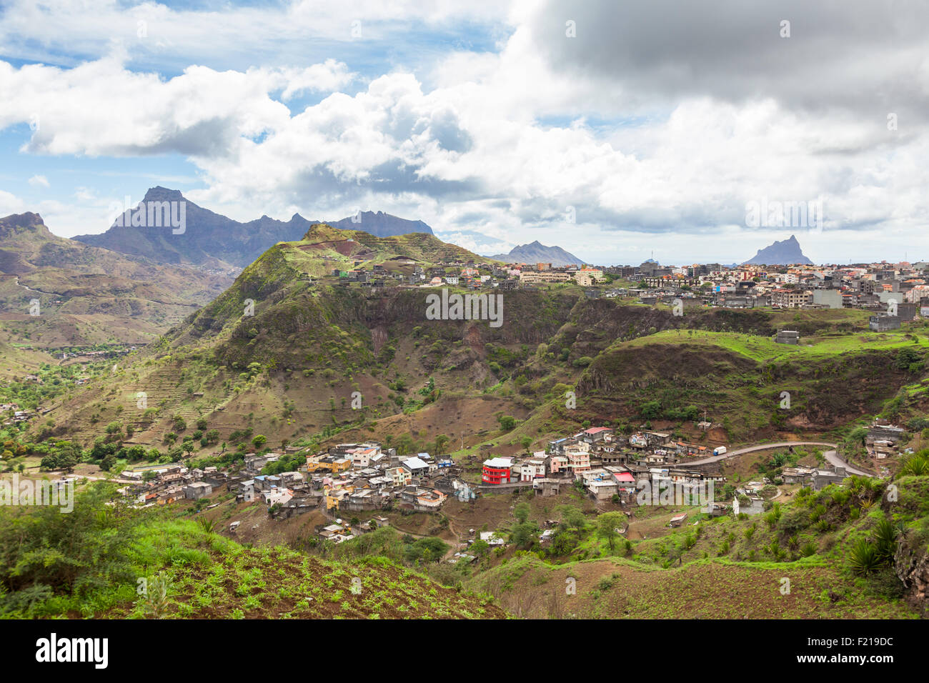 Assomada in Insel Santiago Kap Verde - Cabo Verde Stockfotografie - Alamy