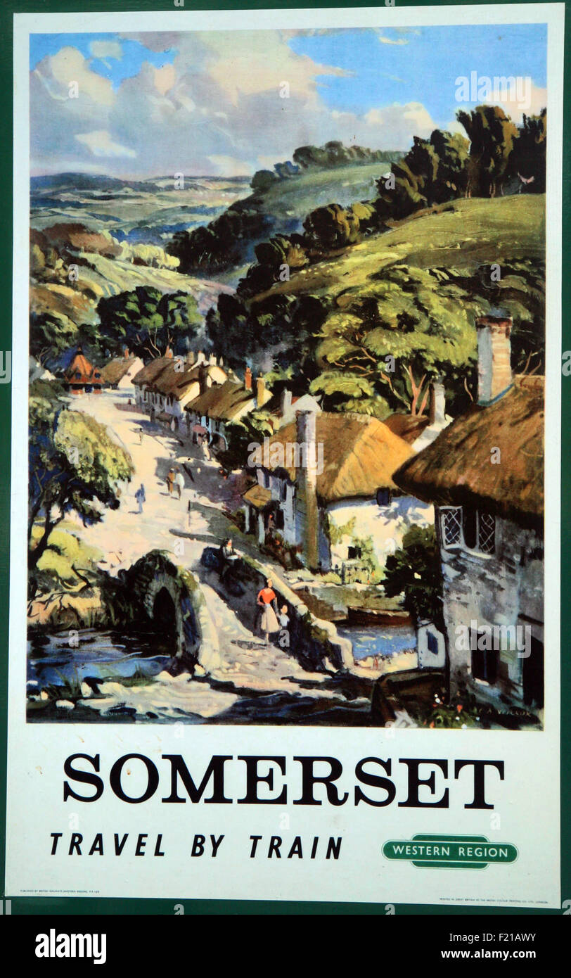 Poster drucken von Somerset Stockfotografie - Alamy