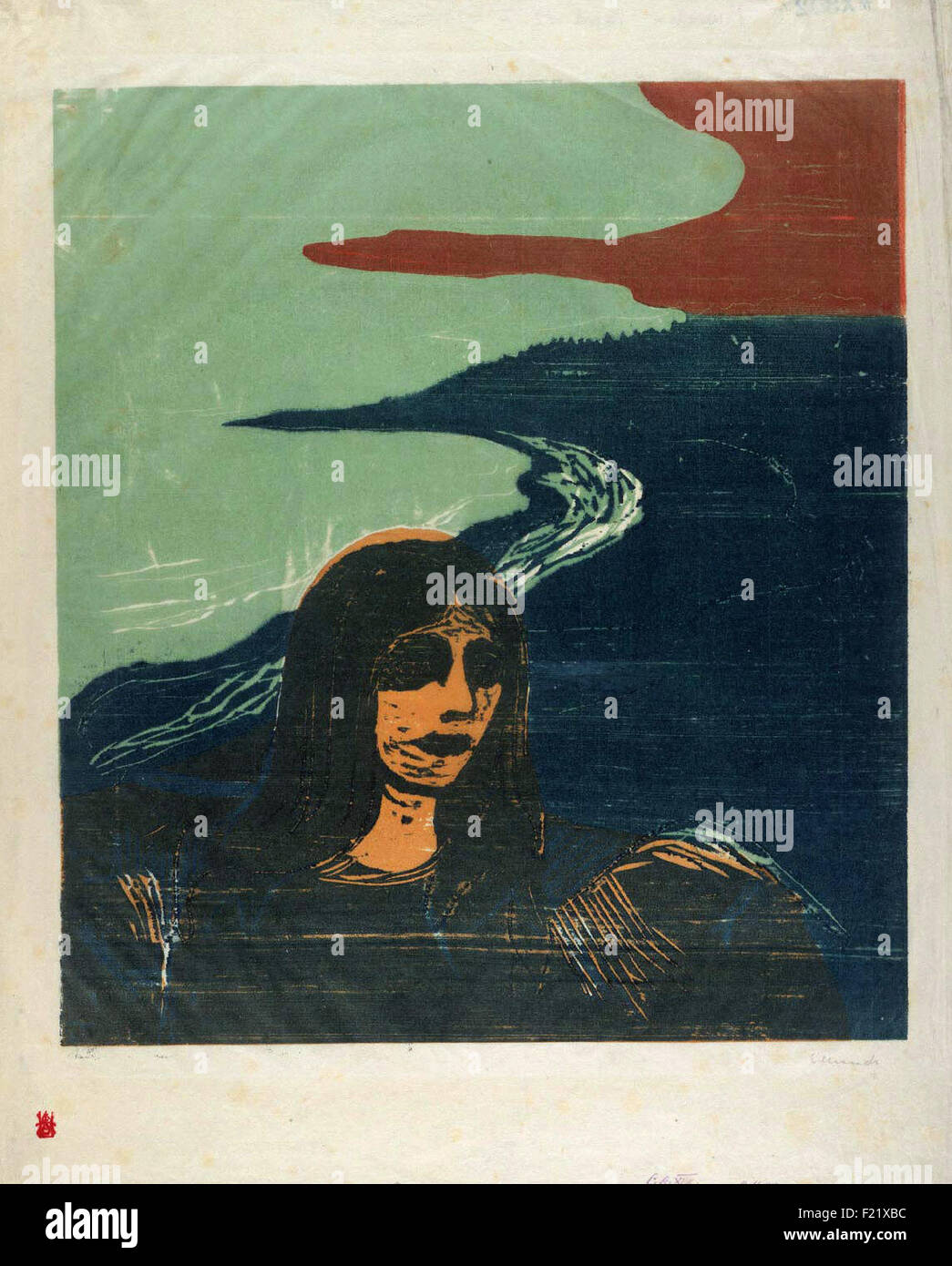 Frauenkopf gegen das ufer -Fotos und -Bildmaterial in hoher Auflösung – Alamy