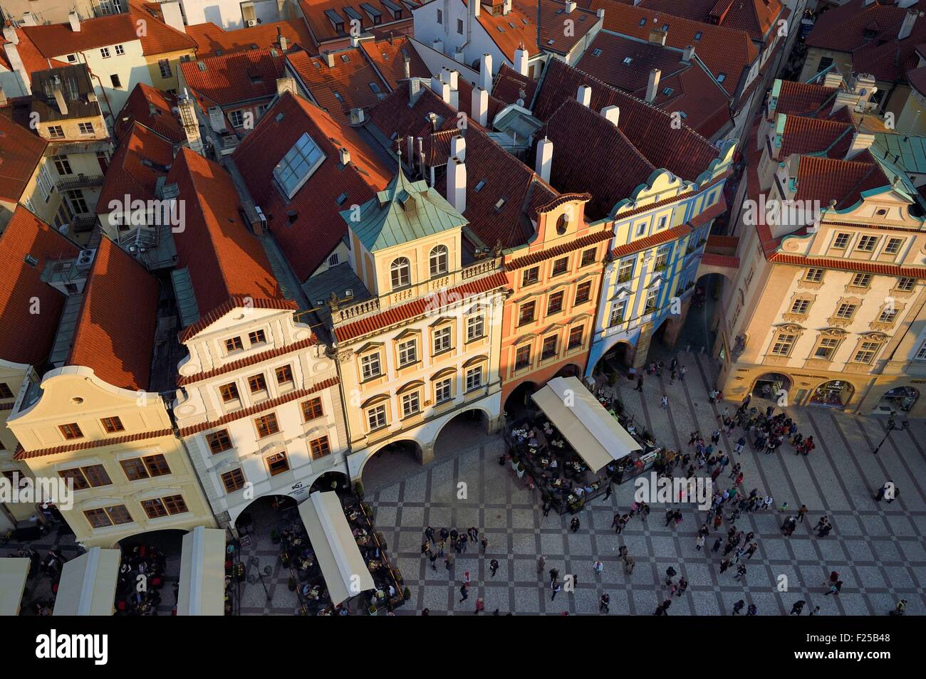 Tschechien, Prag, Altstadt als Weltkulturerbe der UNESCO, die Altstadt ...