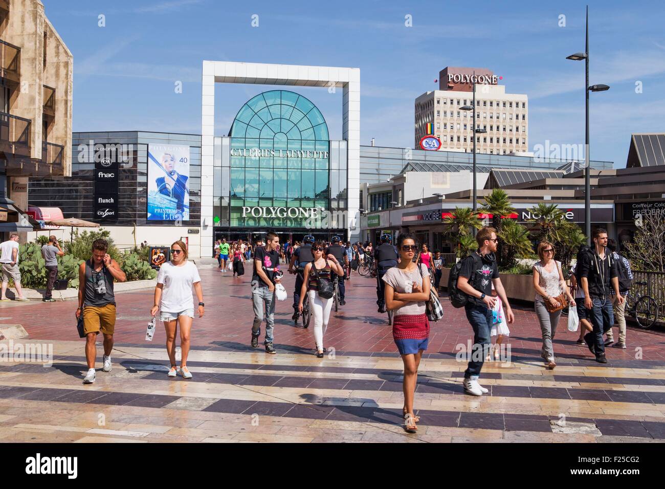 Frankreich, Herault, Montpellier, Polygone Einkaufszentrum ...