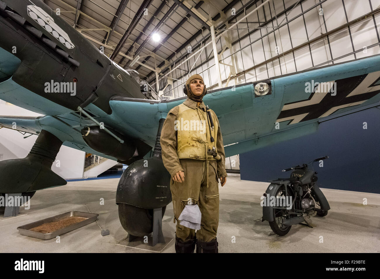 London, UK. 14. September 2015. Junkers Ju 87 deutsche Sturzkampfbomber ...