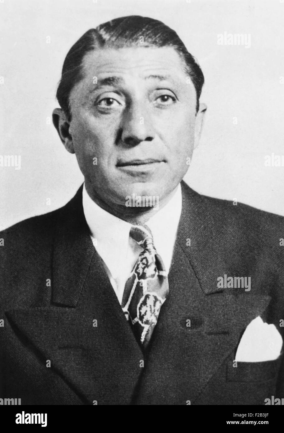 Mafia mafia boss al capone Schwarzweiß-Stockfotos und -bilder - Alamy