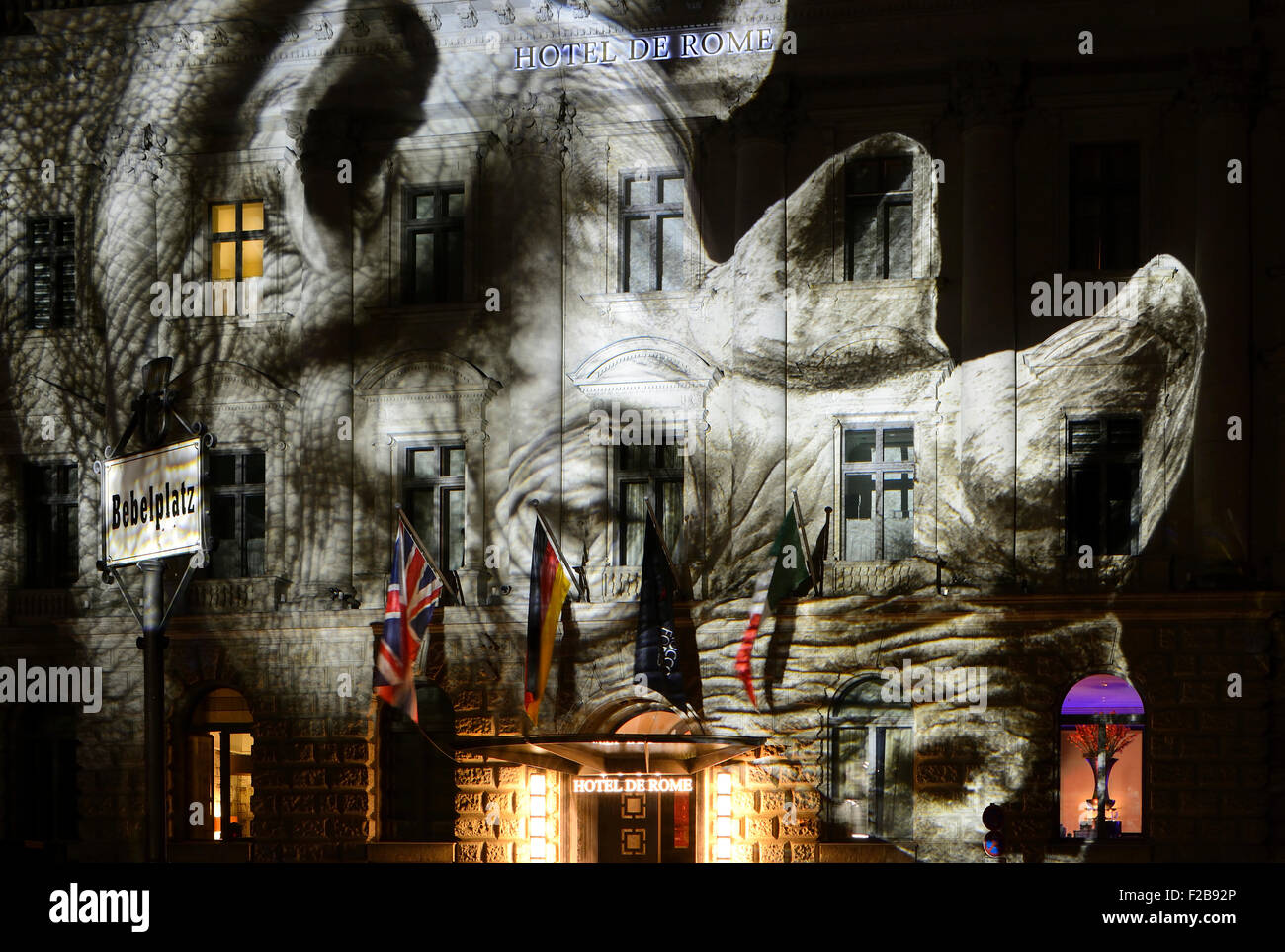 Hotel de Rome am Bebelplatz, Berlin-Mitte, Berlin, Festival of Lights ...