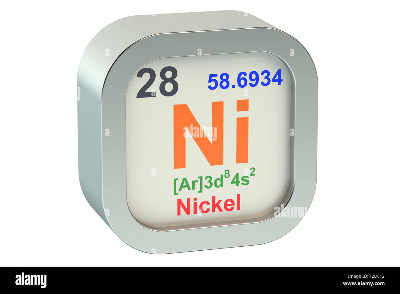 Nickel chemical element -Fotos und -Bildmaterial in hoher Auflösung – Alamy